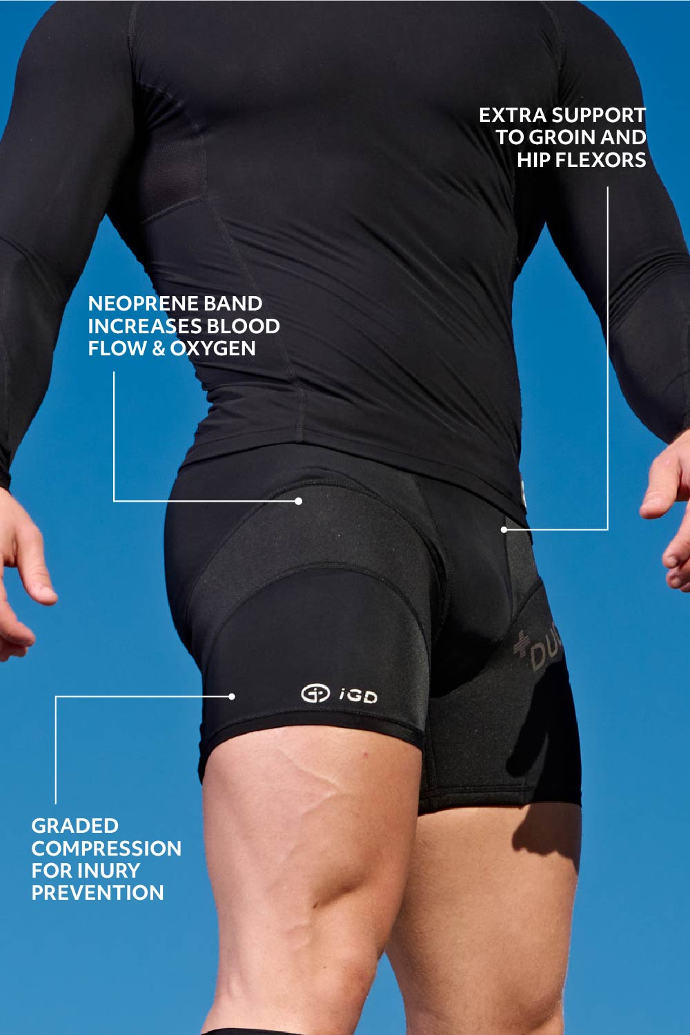 Compression DUCTOR 7” Short – IGD Sport